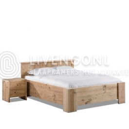 Steigerhout bed Monti
